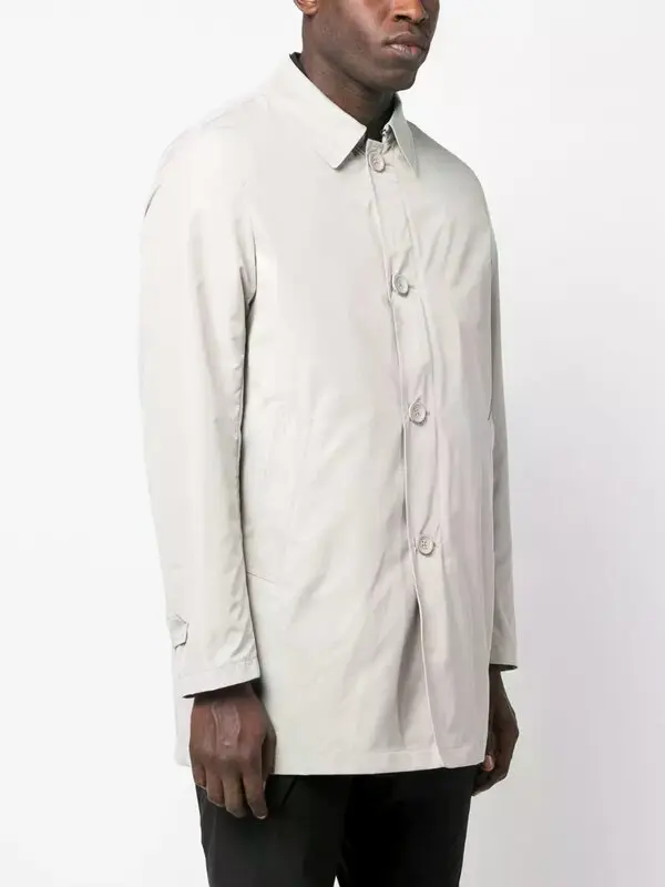 Herno Single-breasted Shirt Coat