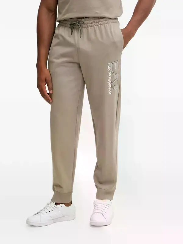 EA7 Logo-print Drawstring Track Pants