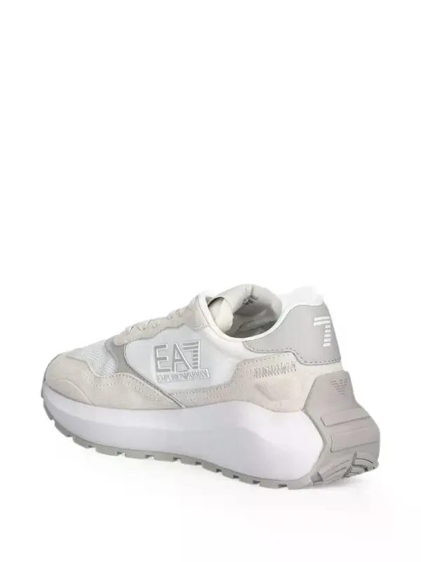 EA7 Logo Patch Panelled Sneakers