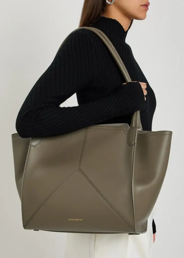 Victoria Beckham Panelled Leather Tote Bag