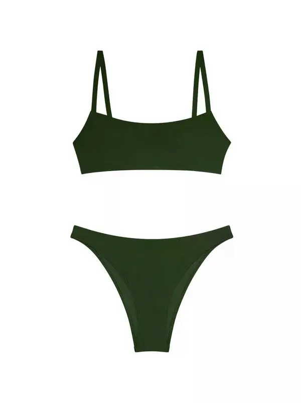 LIDO Scoop Neck Bikini - Green