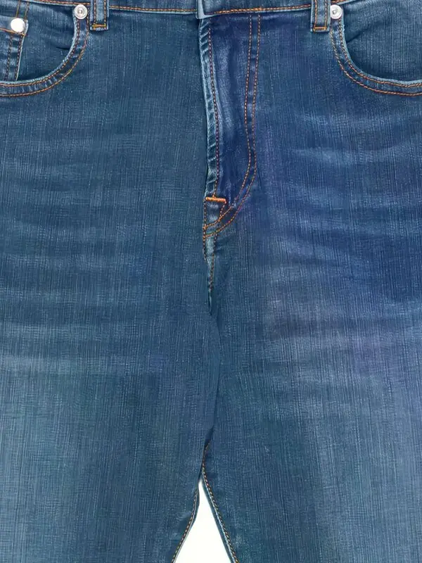 Paul Smith Tailored Fit Faded Jeans