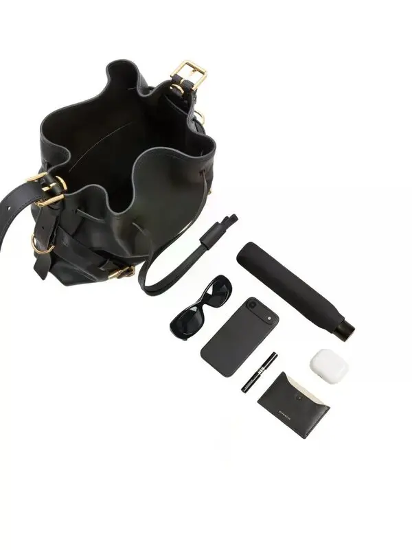Givenchy Small Voyou Leather Bucket Bag