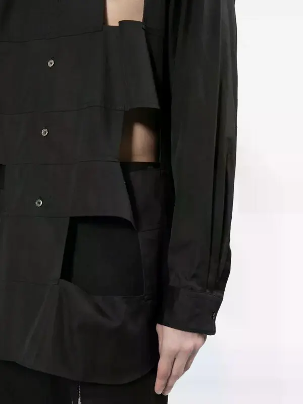 Comme Des Garçons Cut-out Shirt