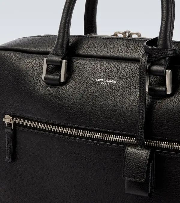 Saint Laurent Sac De Jour Leather Tote Bag