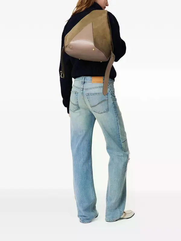 Stella McCartney Distressed Patchwork Jeans