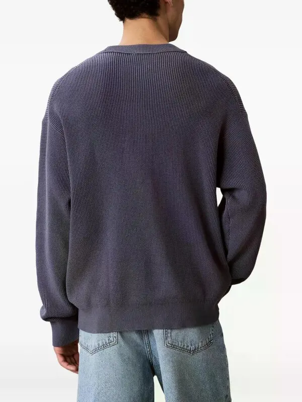 Calvin Klein Patch Waffle-knit Sweater