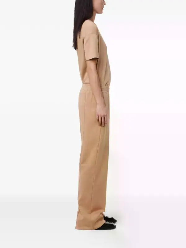 Another Tomorrow Seamed T-shirt With Crew Neck