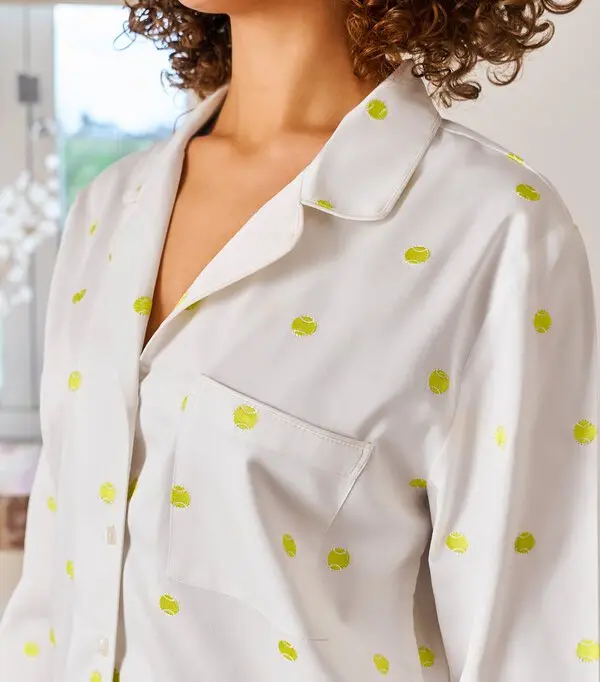 CHRISTY X Wimbledon Tennis Ball Pyjama Set