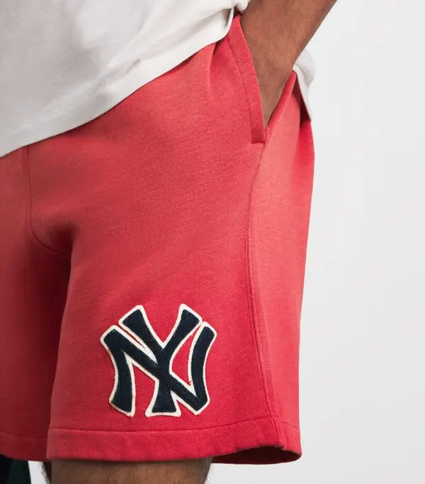 Polo Ralph Lauren X New York Yankees Cotton Shorts - Red