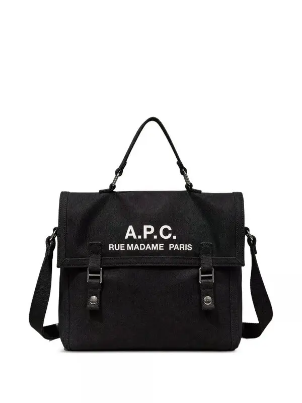 A.p.c. Logo-print Canvas Tote Bag