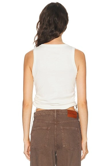 Burberry Tie Side Tank Top - Chalk