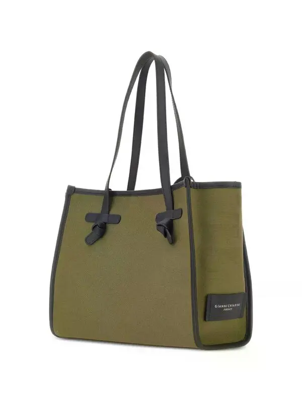 MARCELLA CLUB Marcella Contrast-trim Tote Bag - Green