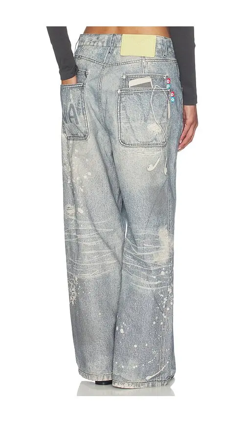 VANDYTHEPINK Trompe L'oeil Jeans - Blue