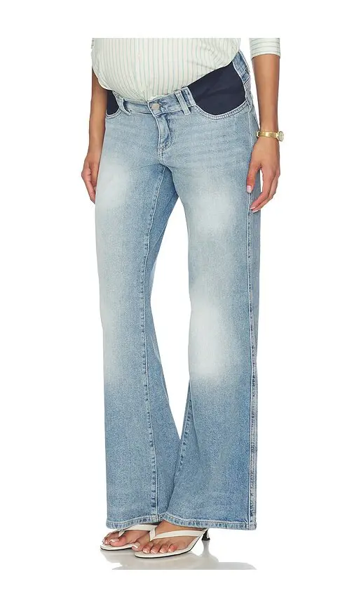 DL1961 Desi Boot Maternity Jeans - Blue