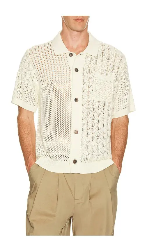 Obey Preston Knitted Shirt In . Also