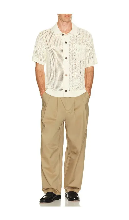 Obey Preston Knitted Shirt In . Also