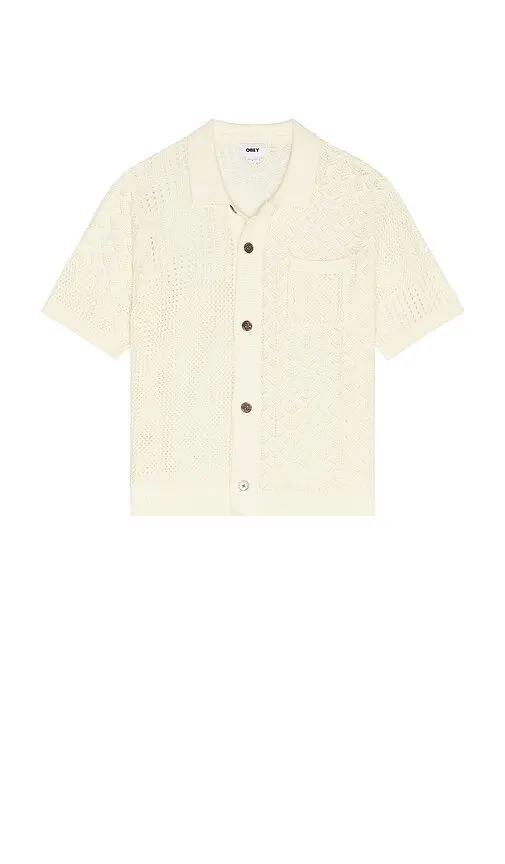 Obey Preston Knitted Shirt In . Also