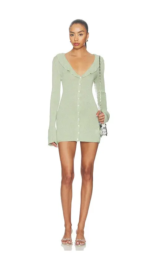 ASTA RESORT Anika Mini Dress - Green