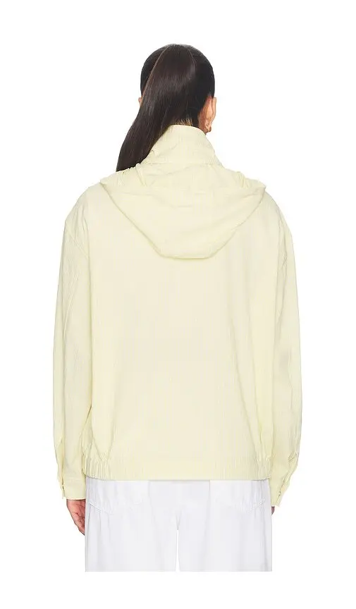 FRAME Seersucker Track Jacket - Yellow