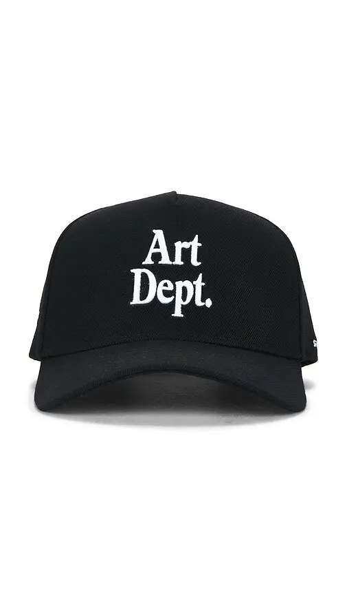 STUDENTS GOLF Art Dept Snap Back Hat - Black