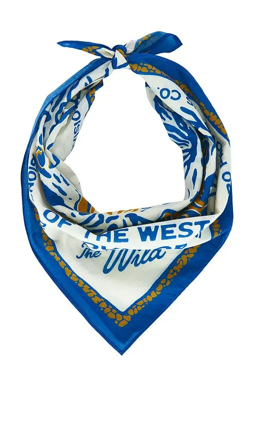 SENDERO PROVISIONS CO. Cowboy Campfire Bandana - Blue
