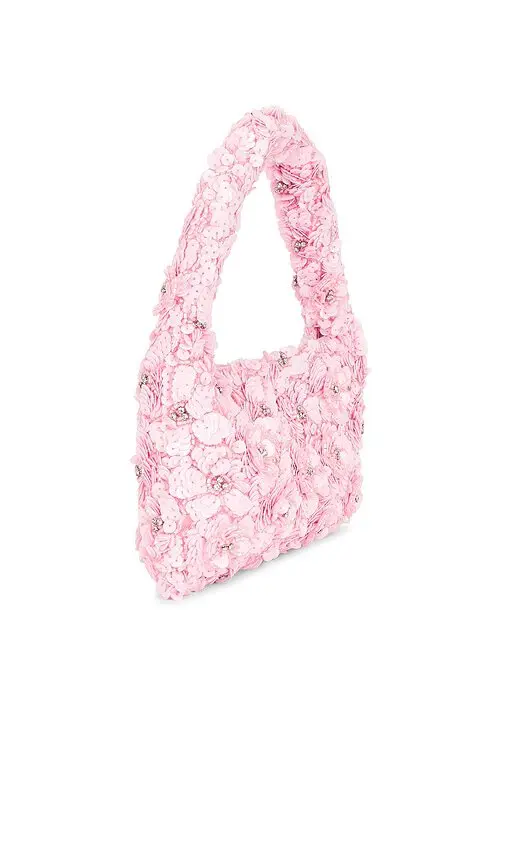 LoveShackFancy Embellished Top Handle Purse