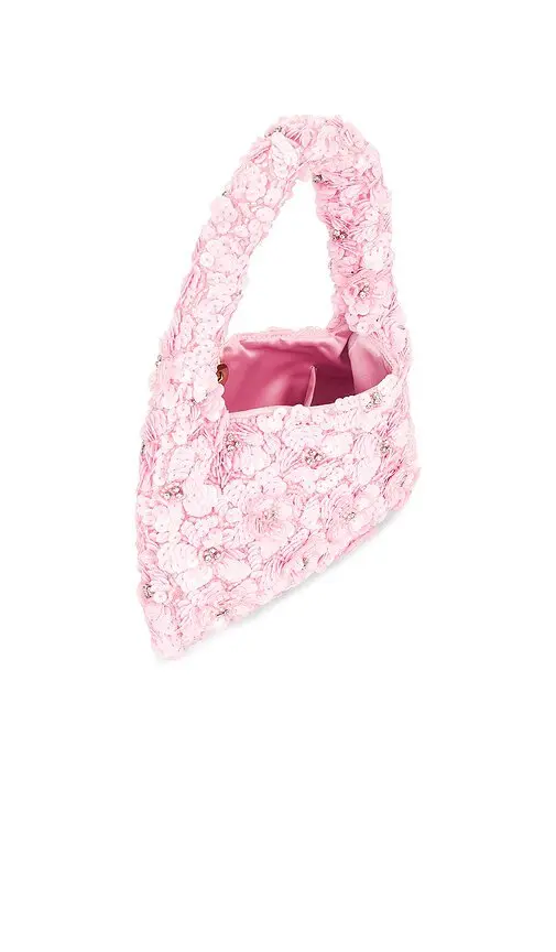 LoveShackFancy Embellished Top Handle Purse