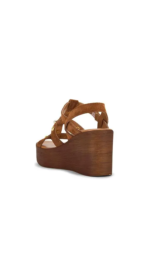 Seychelles Ticket To Ride Embellished Platform Sandals