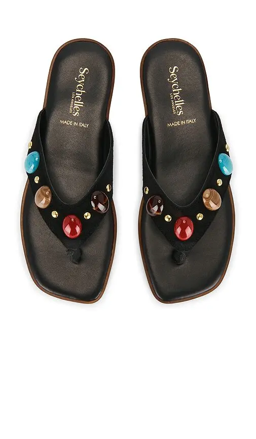 Seychelles Embellished Thong Sandals