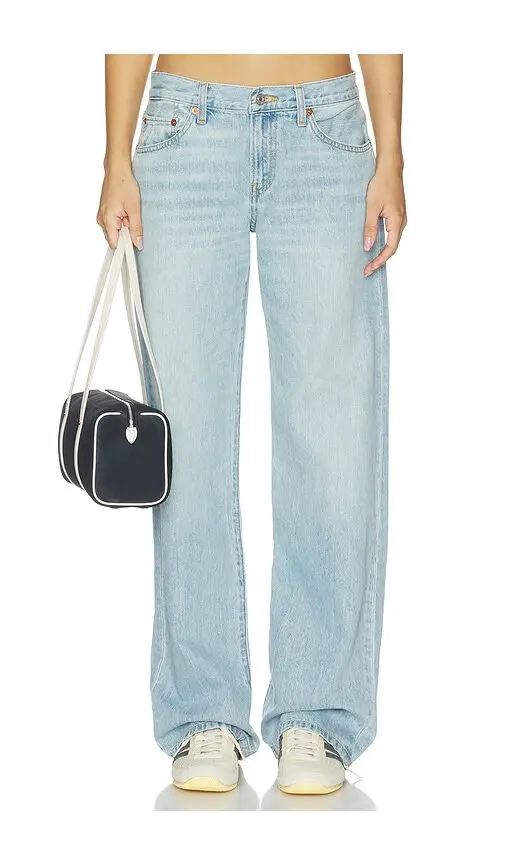 RE/DONE Loosie Wide Straight Leg Jeans