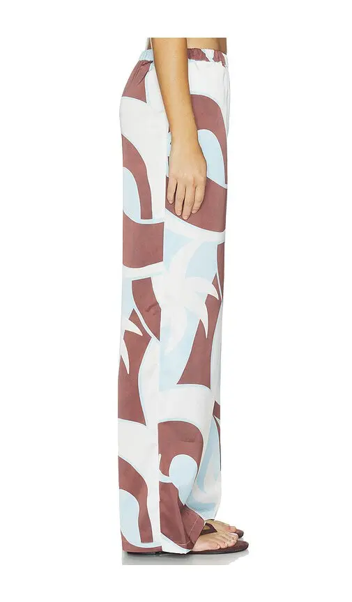 SEVEN WONDERS Kaeli Elasticated Palazzo Pant - Multi
