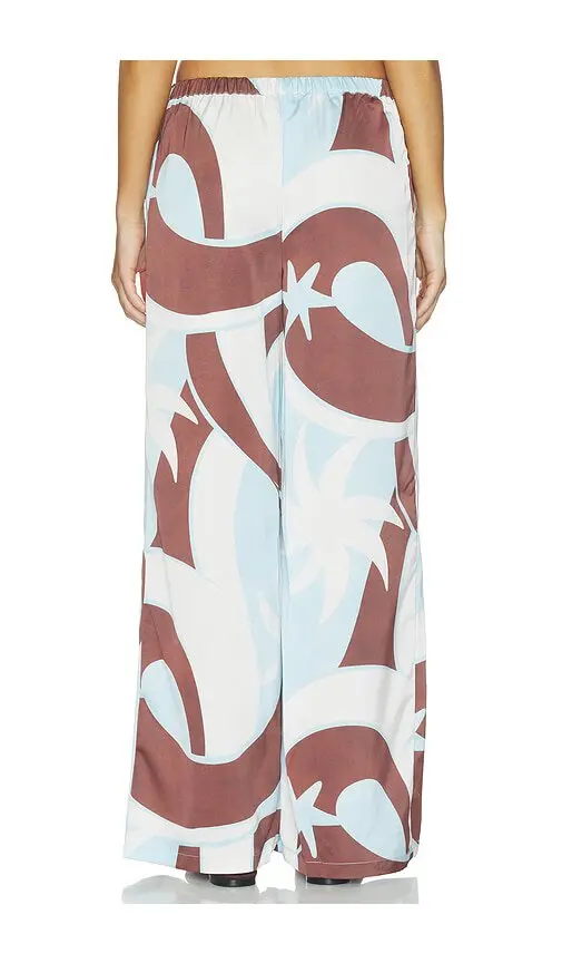 SEVEN WONDERS Kaeli Elasticated Palazzo Pant - Multi