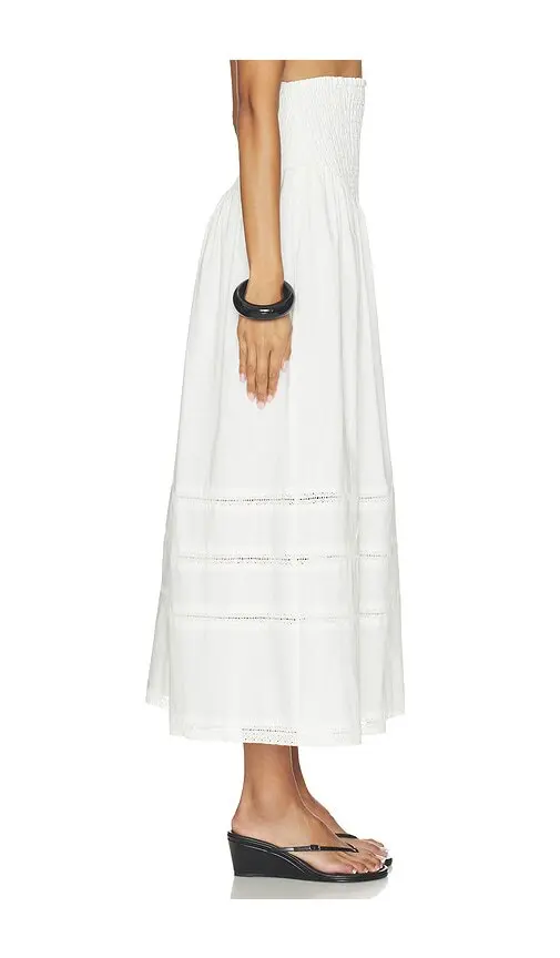 WeWoreWhat Smocked Maxi Skirt