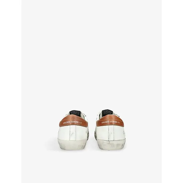 GOLDEN GOOSE Super Star Leather Trainers