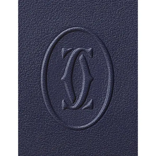 Cartier Must De 6cc Leather Wallet - Blue