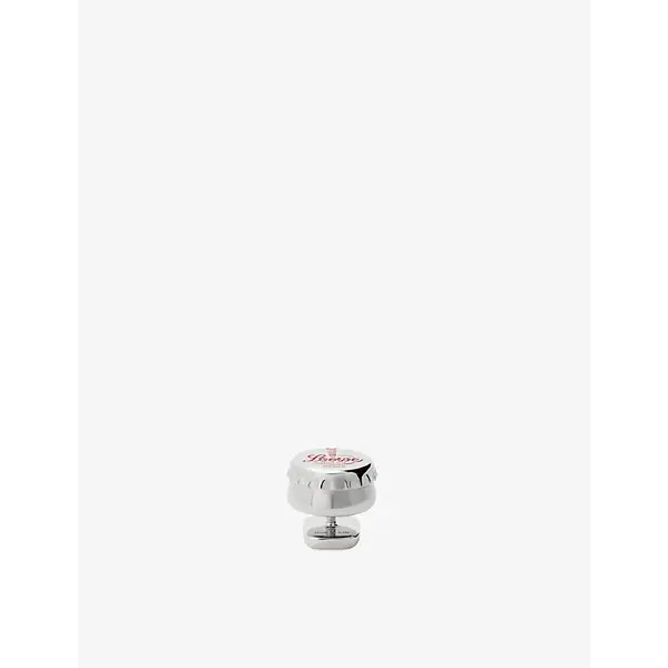 Loewe Brass Bottle Cap Pin - Silver