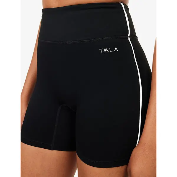 TALA Skinluxe Contrast-piping Workout Shorts