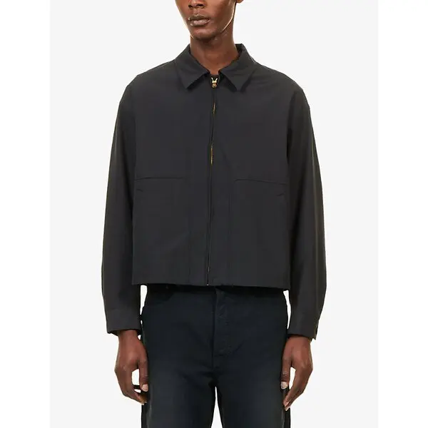 Visvim Somer Swing Wool And Silk Jacket