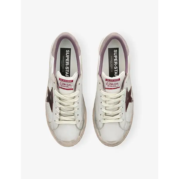 GOLDEN GOOSE Super Star Leather Trainers
