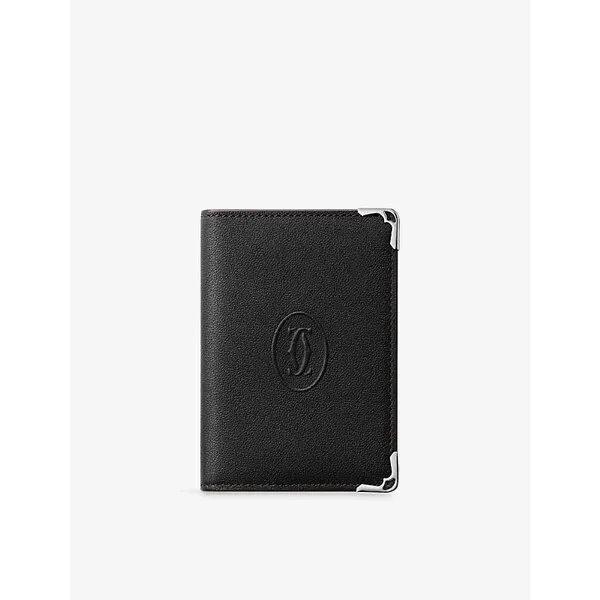 Cartier Must De Leather Card Holder - Black