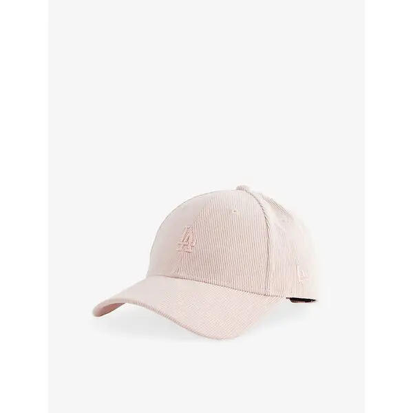 New Era 9forty La Dodgers Corduroy Cap - Peach
