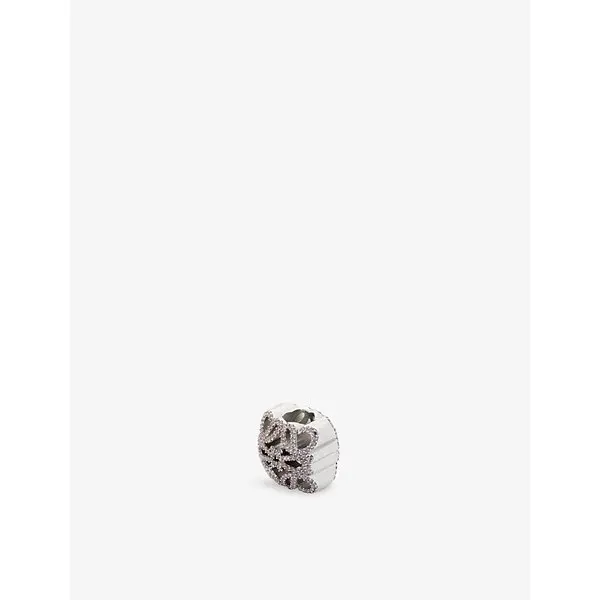 Loewe Anagram Bombé Dice Brass Charm