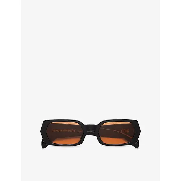 RETROSUPERFUTURE Rectangle-frame Acetate Sunglasses - Refined
