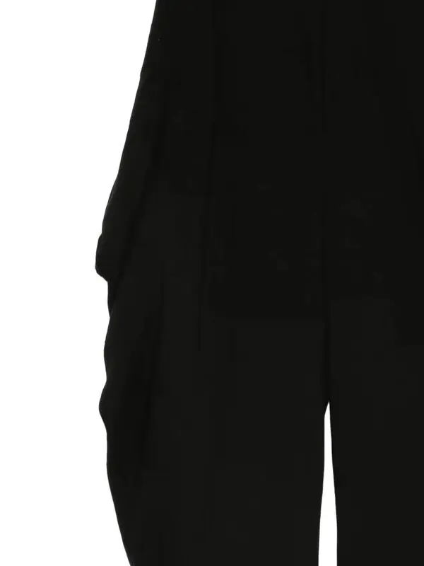 LIMI FEU Draped-detail Trousers