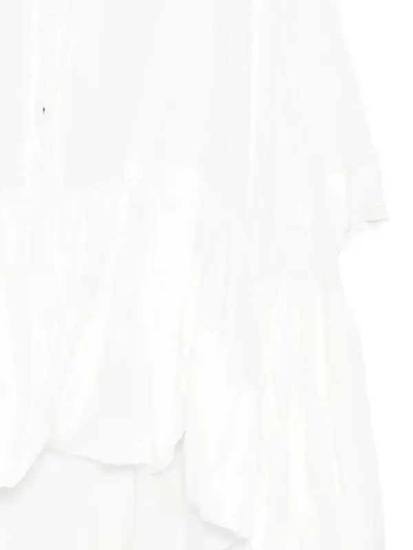 RUNDHOLZ Tiered Dress With Ruffles