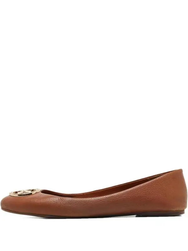 Tory Burch Logo-embellished Ballet Flats