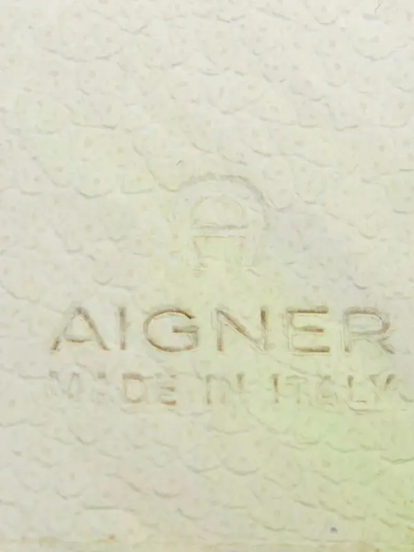 AIGNER Signature-canvas Wallet