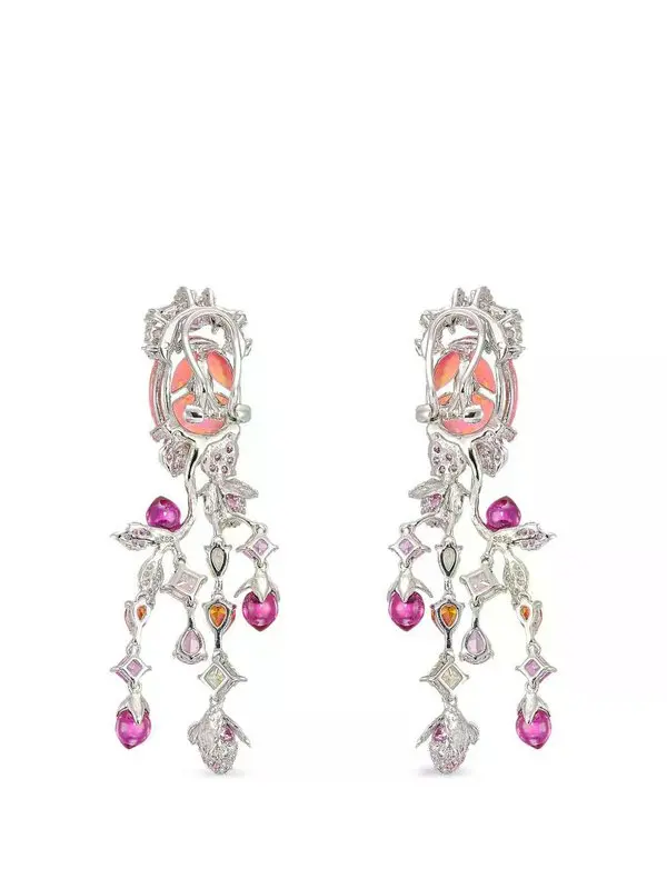 ANABELA CHAN Passiflora Multi-stone Drop Earrings