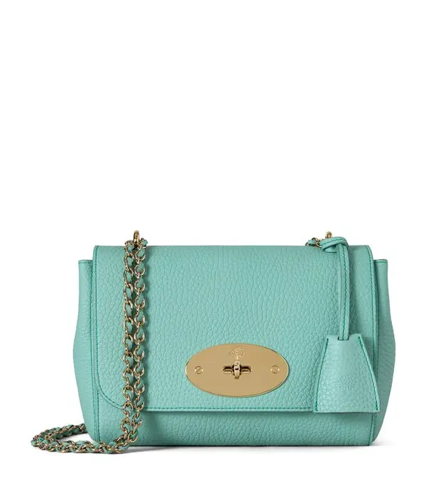 Mulberry Leather Lily Shoulder Bag - Blue